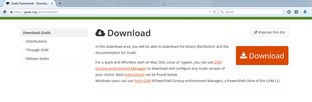 How To Setup Grails Framework In Windows Environment