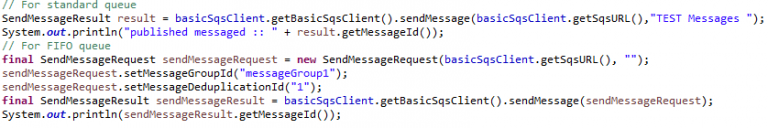 Sending Messages To Amazon Sqs From Spring Boot Application Blog